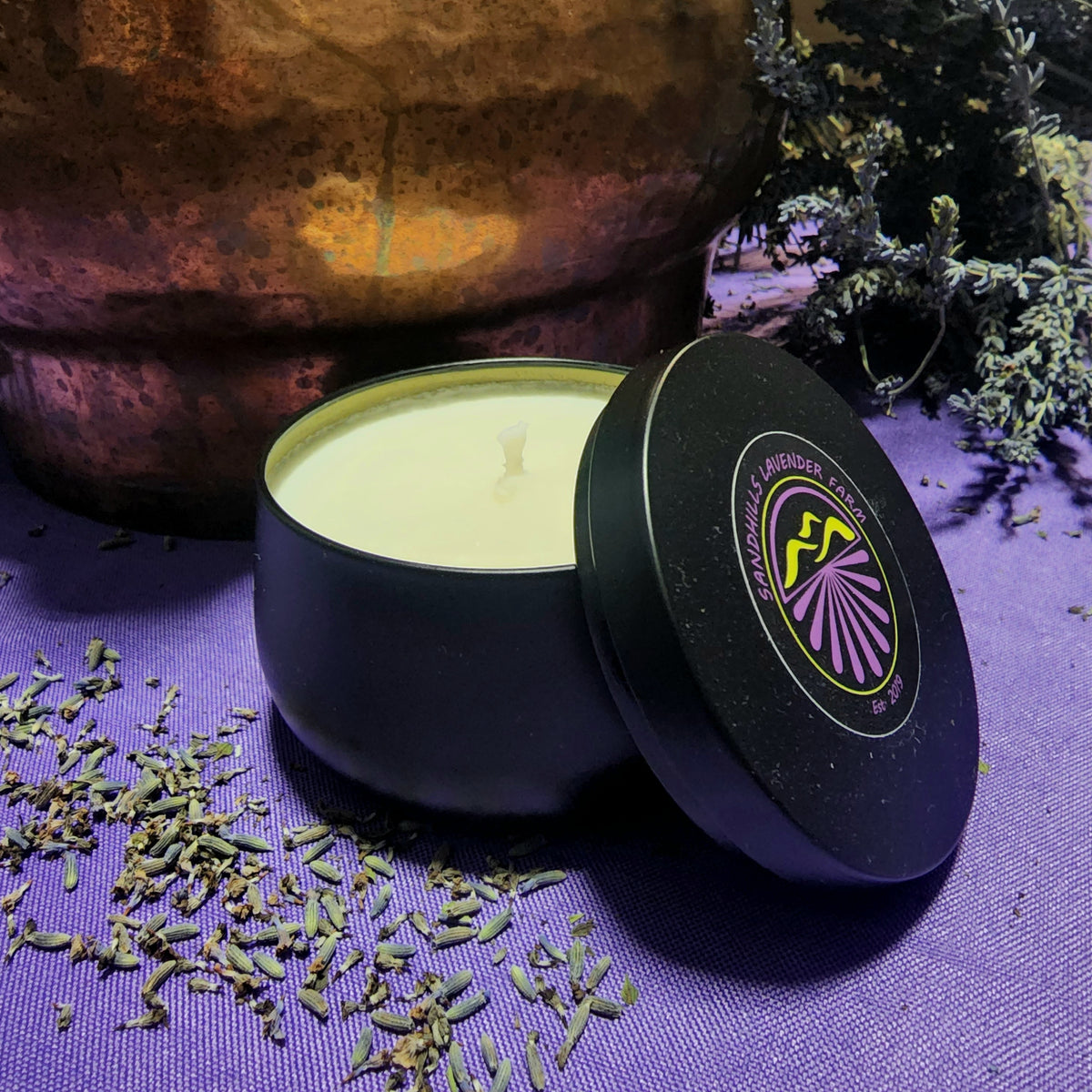 Lavender Tea & Tonic Candle - 8oz – Sandhills Lavender Farm